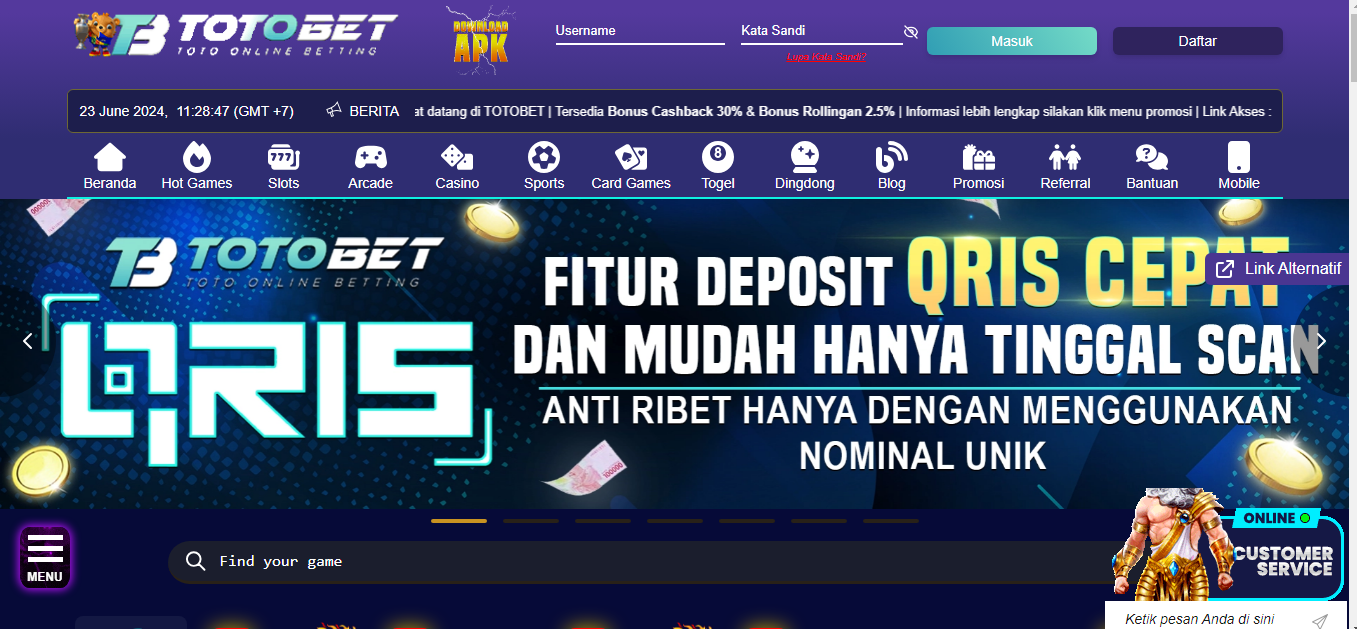 TOTOBET SITUS TOGEL TERGACOR 2024 - DEWA MPO